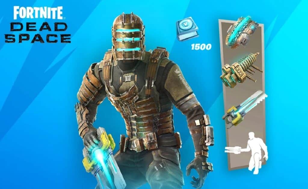 Le Fortnite Dead Space Skin avec Isaac Clarke est maintenant disponible