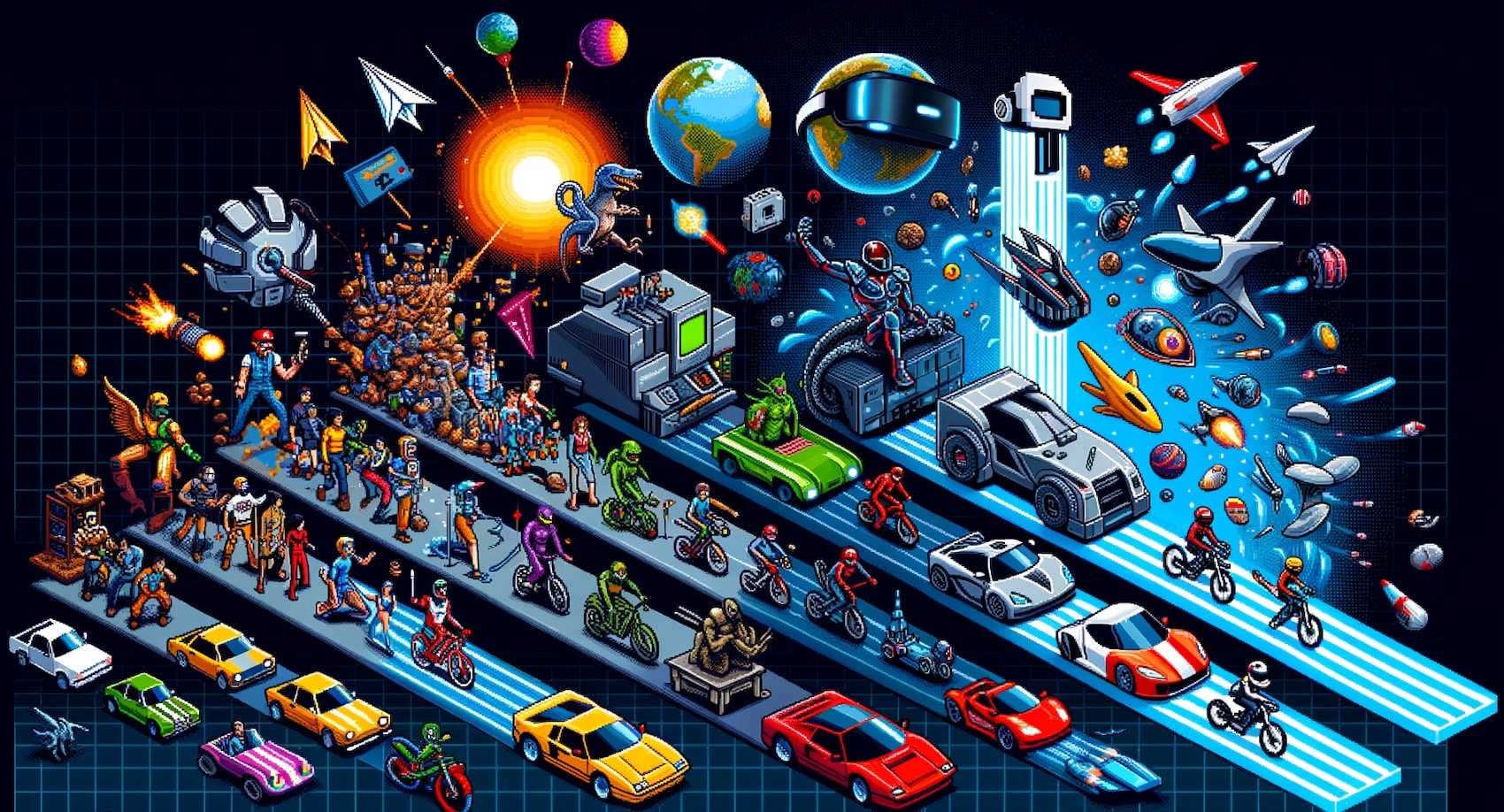 L'évolution des jeux vidéo : les tendances et les innovations du moment